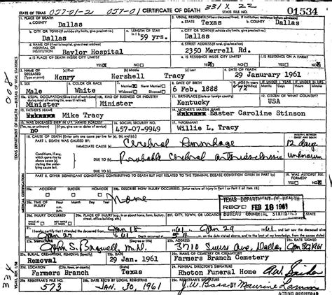 Henry Hershel Tracy