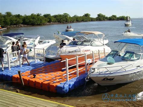 Supplier Water Plastic Floating Platform Pontoon For Boat Buy Water Floating Platform Modular
