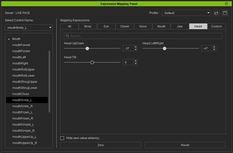 Using Expression Mapping Panel After Version 11
