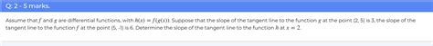 Solved Assume That F And G Are Differential Functions With Chegg