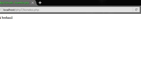 Cara Membuat Koneksi Database Di Php7 Dengan Mysqli Dan Pdo