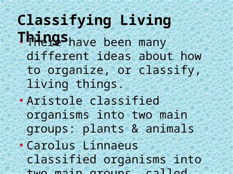 Ppt Classifying Organisms Unit 1 Lesson 2 What Methods Are Used To