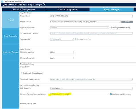 Github Rafaelatff Hal Stm F Uart This Project Uses Stm Cubeide And It S A Program