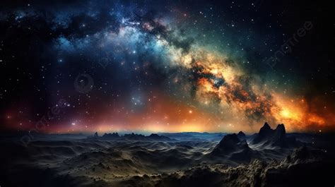 Galaxia Con Fondos De Planetas