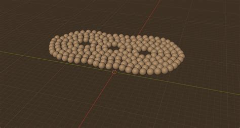 how to create a wavy animation using only spheres like in following picture below r blender