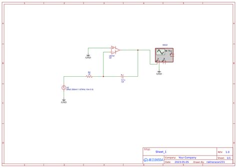 mod9 filter aktif pada op amp easyeda open source hardware lab