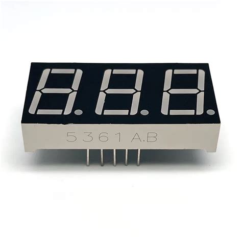 056 Inch 3 Digit Led 7 Segment Display Manufacturers And Suppliers China