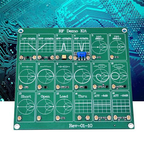 Frequency Test Board Demo Kit Vna Test Module Vector