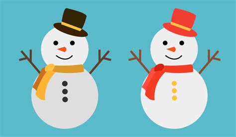 눈사람 일러스트 Png Ai 무료 다운로드 2023년 리틀딥