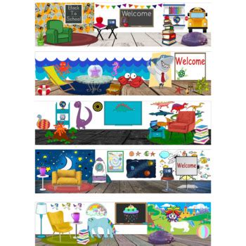 Google Classroom Headers 10 Editable Virtual Google Classroom Headers