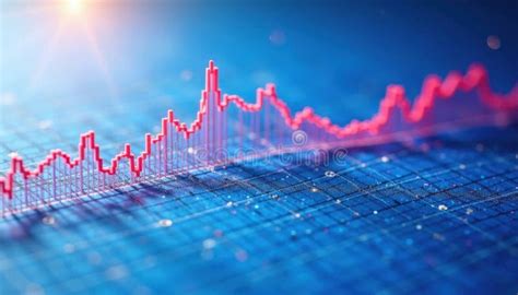 Full Page Blue Grid Graph On White Linear Data Visualization Finance Plotting Grid Stock