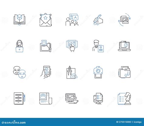Aggregate Line Icons Collection Confluence Collection Assemblage Cluster Mass Heap Stack