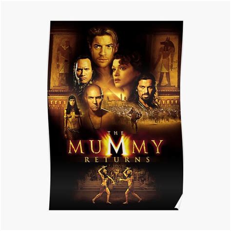 The Mummy Returns Poster For Sale By Dag Trejd Redbubble