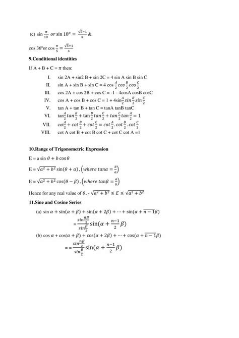 Trigonometric Functions Notes Learnpick India