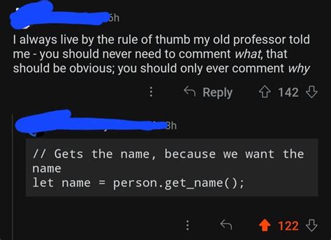 always comment your lines of code r programmerhumor