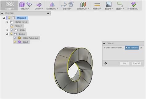 Solved Self Intersecting Surface Bug Autodesk Community