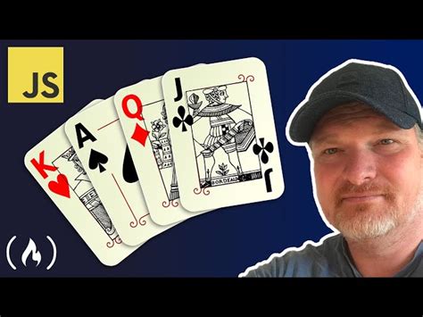 javascript tutorial create a card game 🃏