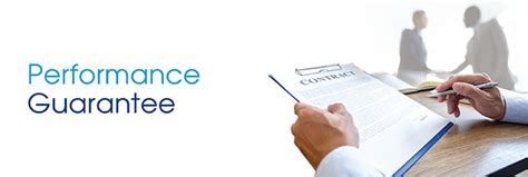 Revision Of Performance Guarantee In Service Contracts Railway Board