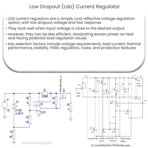low dropout regulator ldo how it works application and advantages