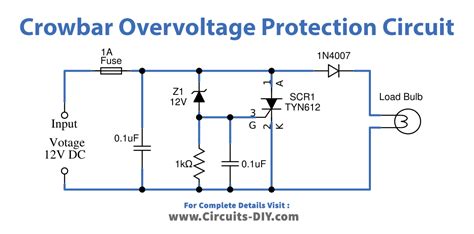 Crowbar Overvoltage Protection Circuit Crowbar Overvoltage Protection Circuit