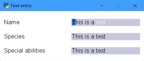 Example Gui Widgets S Text Entry Widgets Not Working Issue 487
