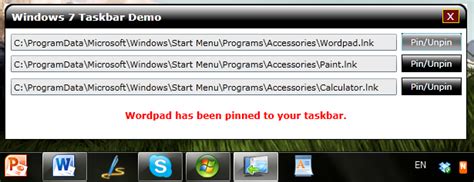 silverlight 4 interoperability with windows 7 taskbar using com kunal chowdhury