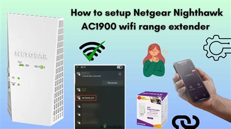 How To Setup Netgear Nighthawk Ac1900 Wifi Range Extender Netgear Nighthawk Ac1900 Setup Youtube
