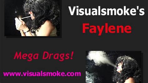 Visualsmokes Faylene Mega Drags Visualsmokes Smoking Clips Clips4sale