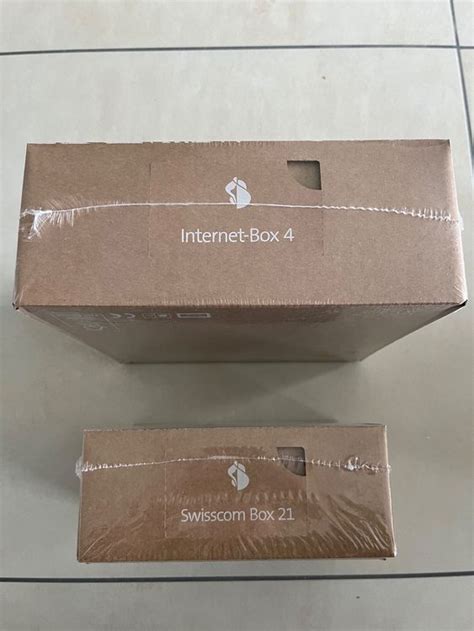 Swisscom Box 21 Internet Box 4 Neu Und Originalverpackt In