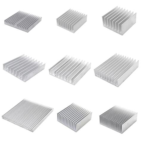 압출 알루미늄 방열판 라디에이터 방열판 쿨러 전자 Led 칩 냉각 방열 Best5 Digital Shop