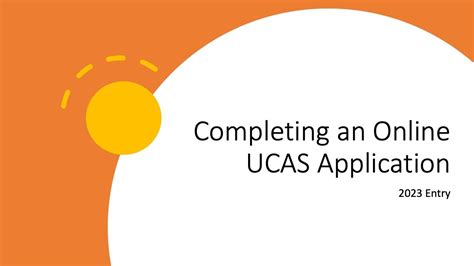 Completing An Online Ucas Application 2023 And 2024 Entry Youtube