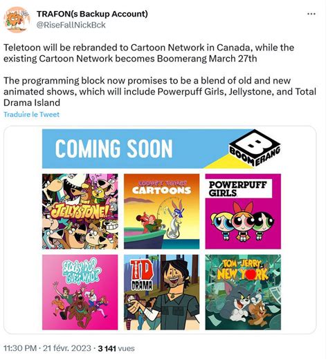 Teletoon Will Be Rebranded To Cartoon Network In Canada Cartoon