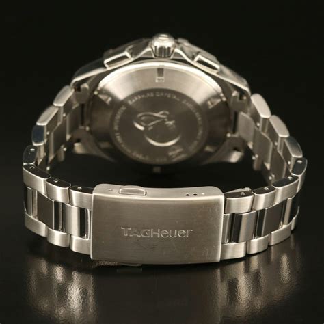 Tag Heuer Diamond Bezel Aquaracer 300 Wristwatch Ebth
