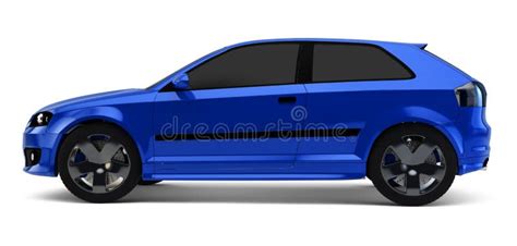 Side View Of Coupe Car Stock Illustration Illustration Of Drive 51795450