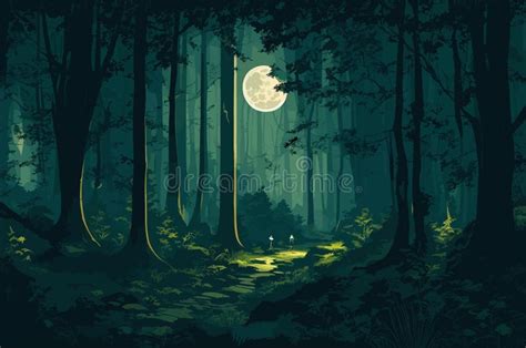 Nocturnal Environment Stock Illustrations 678 Nocturnal Environment