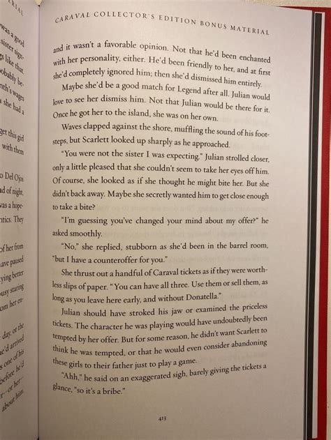 Caraval Collectors Edition Exclusive Content