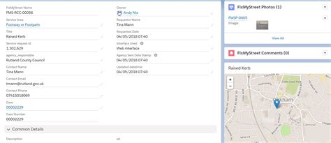 Fault Reporting Software Mysociety