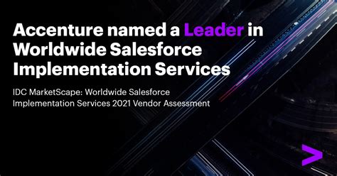 Peggy Krendl On Linkedin Accenture Named A Leader In Worldwide Salesforce Implementation Services
