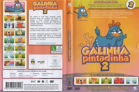 Dvd Galinha Pintadinha 2 Encartes Pop