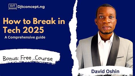how break into tech 2025 djt business