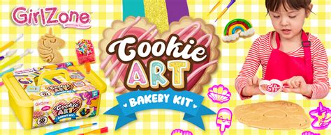 Girlzone Cookie Art Bakery Kit Decorate Using Sugar