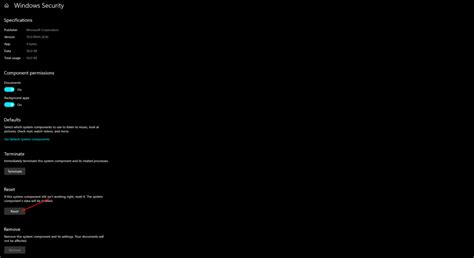 Windows Security Showing Blank Screen In Windows
