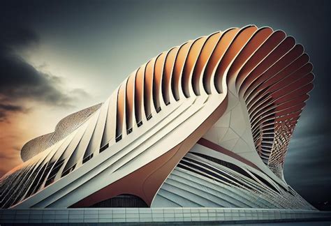 Edificio De Arquitectura Moderna Foto Premium