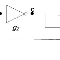 An Example Of A Circuit Based On The Proposed Gate Level Circuit Model