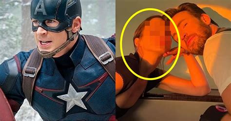 최초 공개 16살 연하 여자친구 공개한 마블 캡틴 아메리카 크리스 에반스 직업