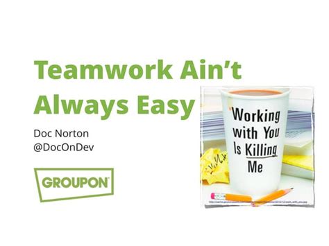 Teamwork Aint Easy Railsconf 2014 Pdf