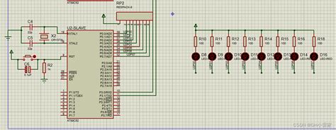 【proteus 51单片机串口通信仿真】 c51仿真串口模型器件 csdn博客