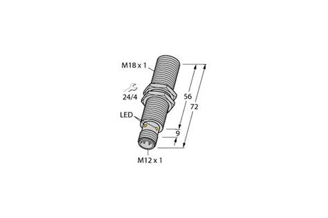 Bi8u Mt18e Ap6x H1141 Inductive Sensor With Extended Switching Distance Uprox Tipteh
