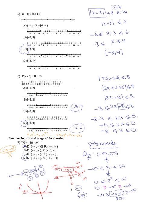 Solution Revision At Calculas 1 Studypool