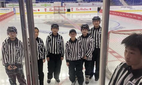 Timbits Hockey Features Young Officials Sportswave Broadcasting